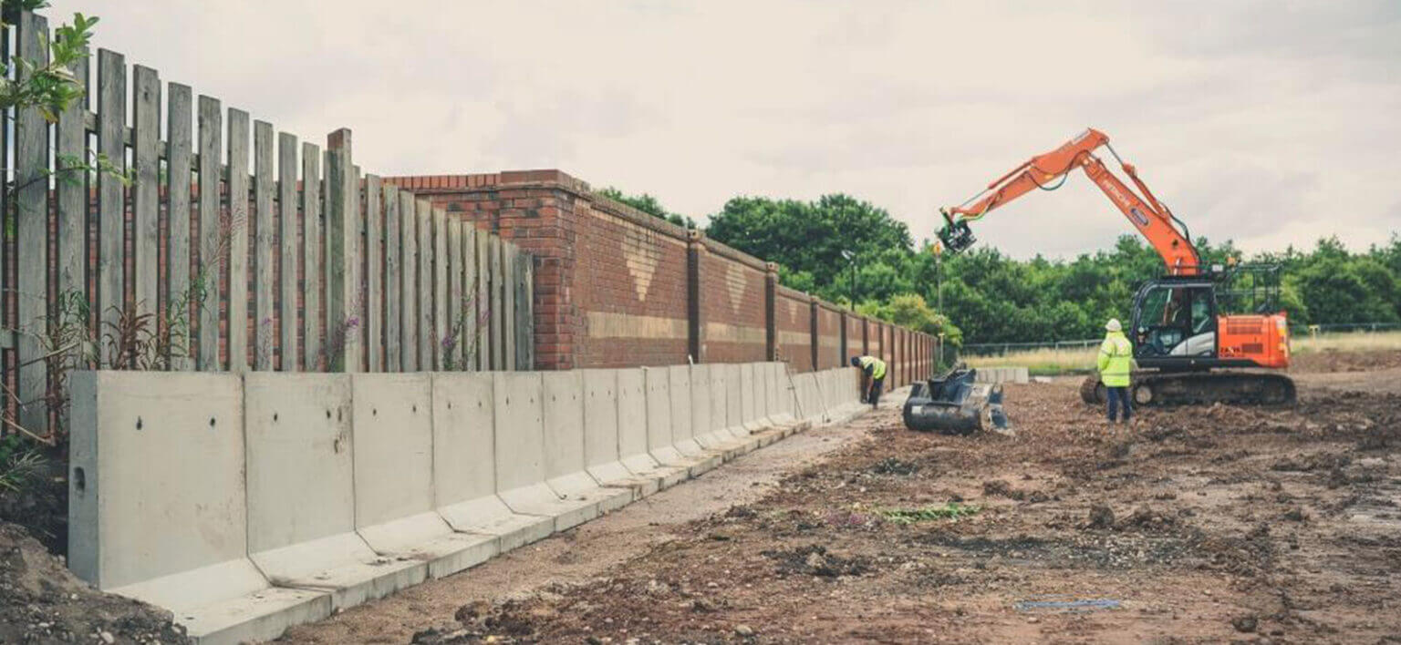 Precast L Walls | Concrete Retaining Walls | FP McCann