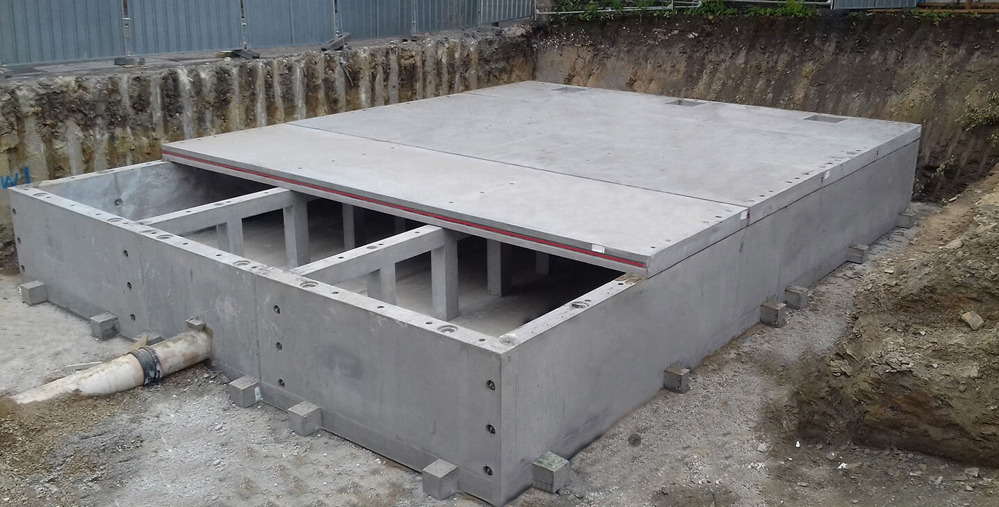 Precast Concrete Pads Tank Precast Concrete Products For Utility